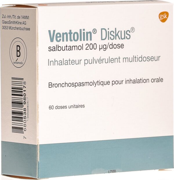 Ventolin diskus tablet for sale - Bio Chemical Pharmacy